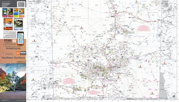 Northern Territory Hema Handy Map 13th Edition