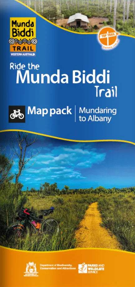 Munda Biddi Trail Map Pack – Complete 7-Map | Mapworld