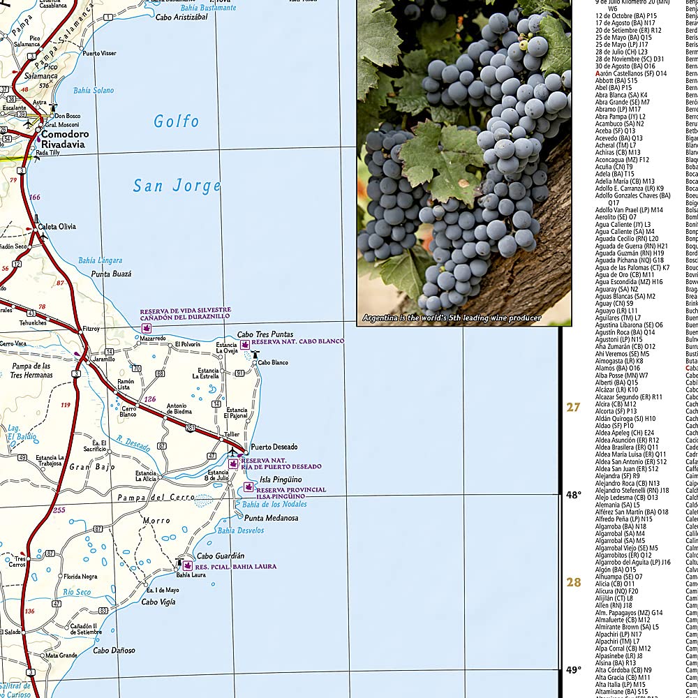 Argentina geographic locations
