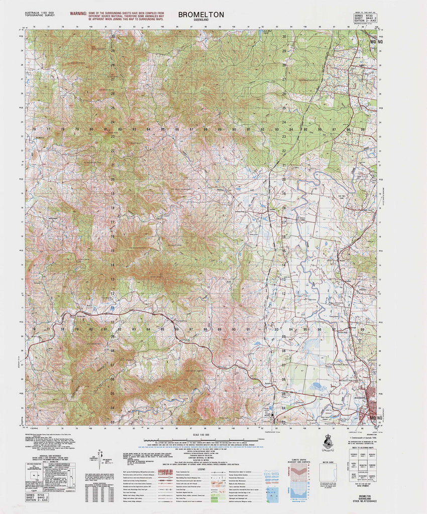 Buy 9444-2 Woodford 1:50k Topographic Map