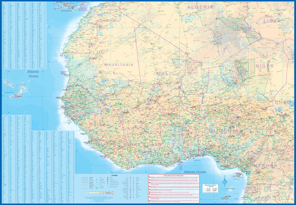 Burkina Faso ITMB Map, Buy Map of Burkina Faso - Mapworld