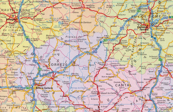 France Collins Folded Map - Shop Mapworld