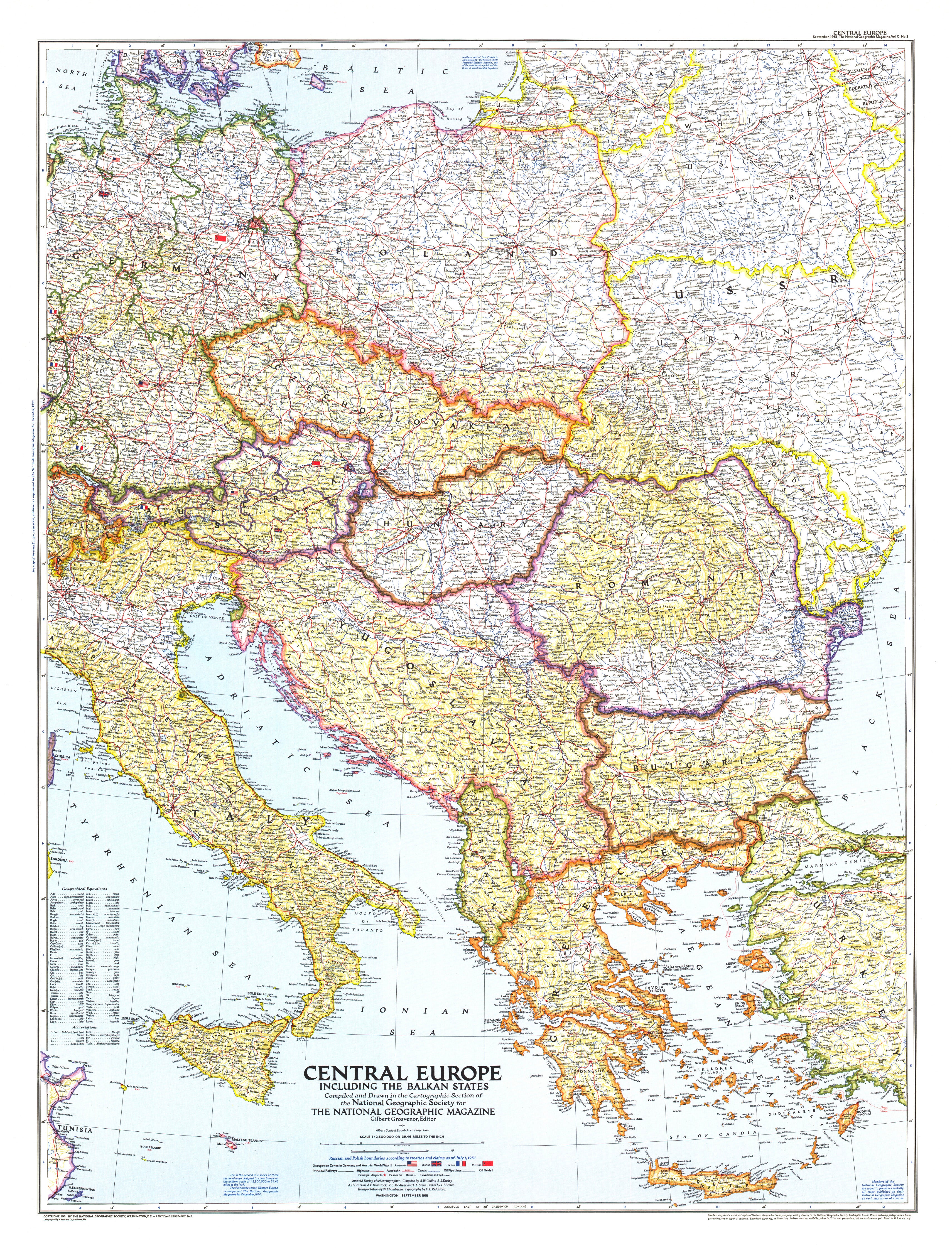 Central Europe Map