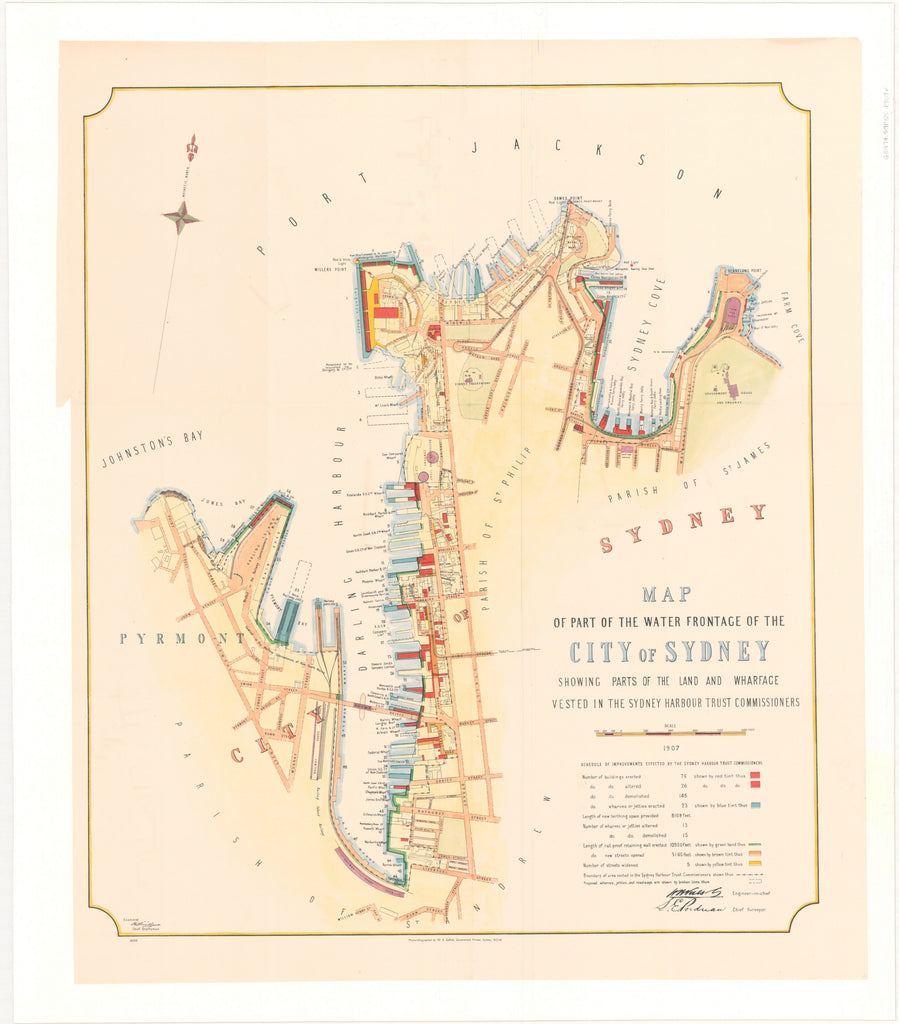 Darling Harbour Map 1887 | Mapworld
