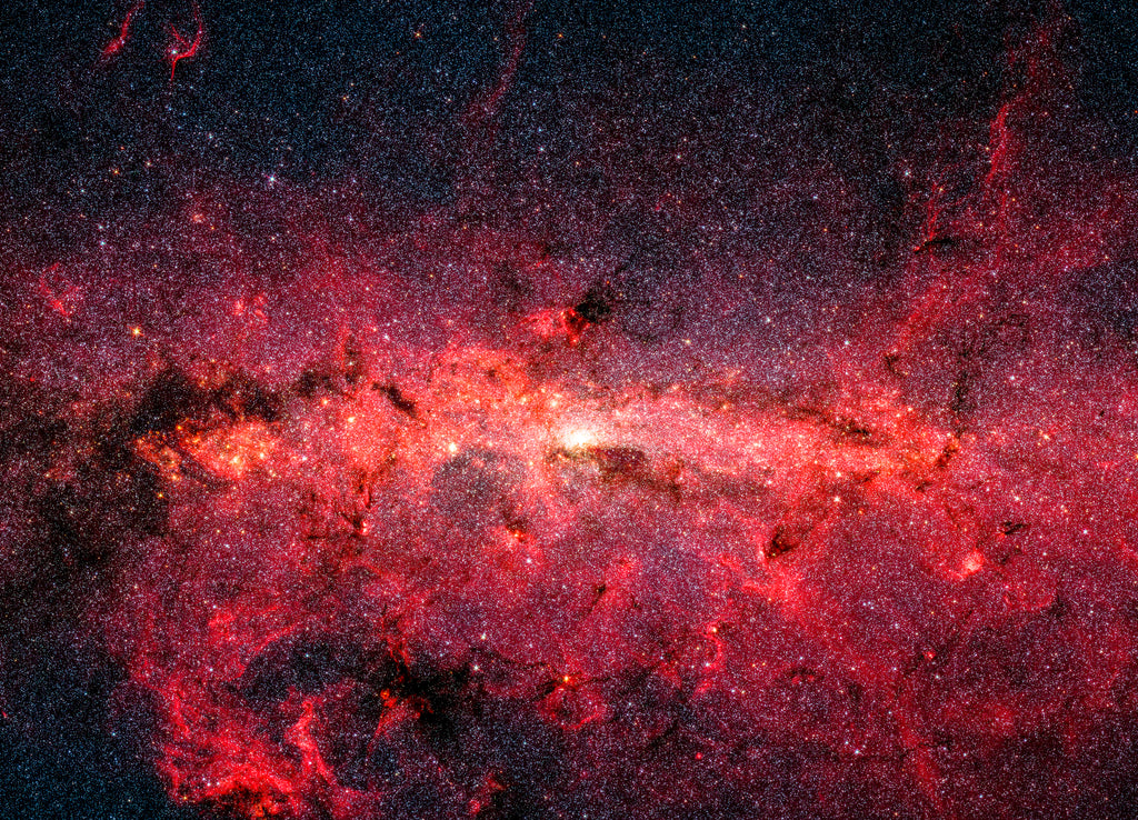 Hundreds of thousands of stars crowded into the | Mapworld
