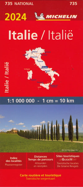 Italy Michelin Map, Buy Map of Italy - Mapworld