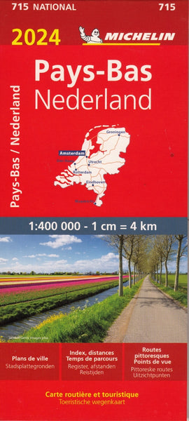 Netherlands Michelin Map, Buy Road Map of Netherlands - Mapworld