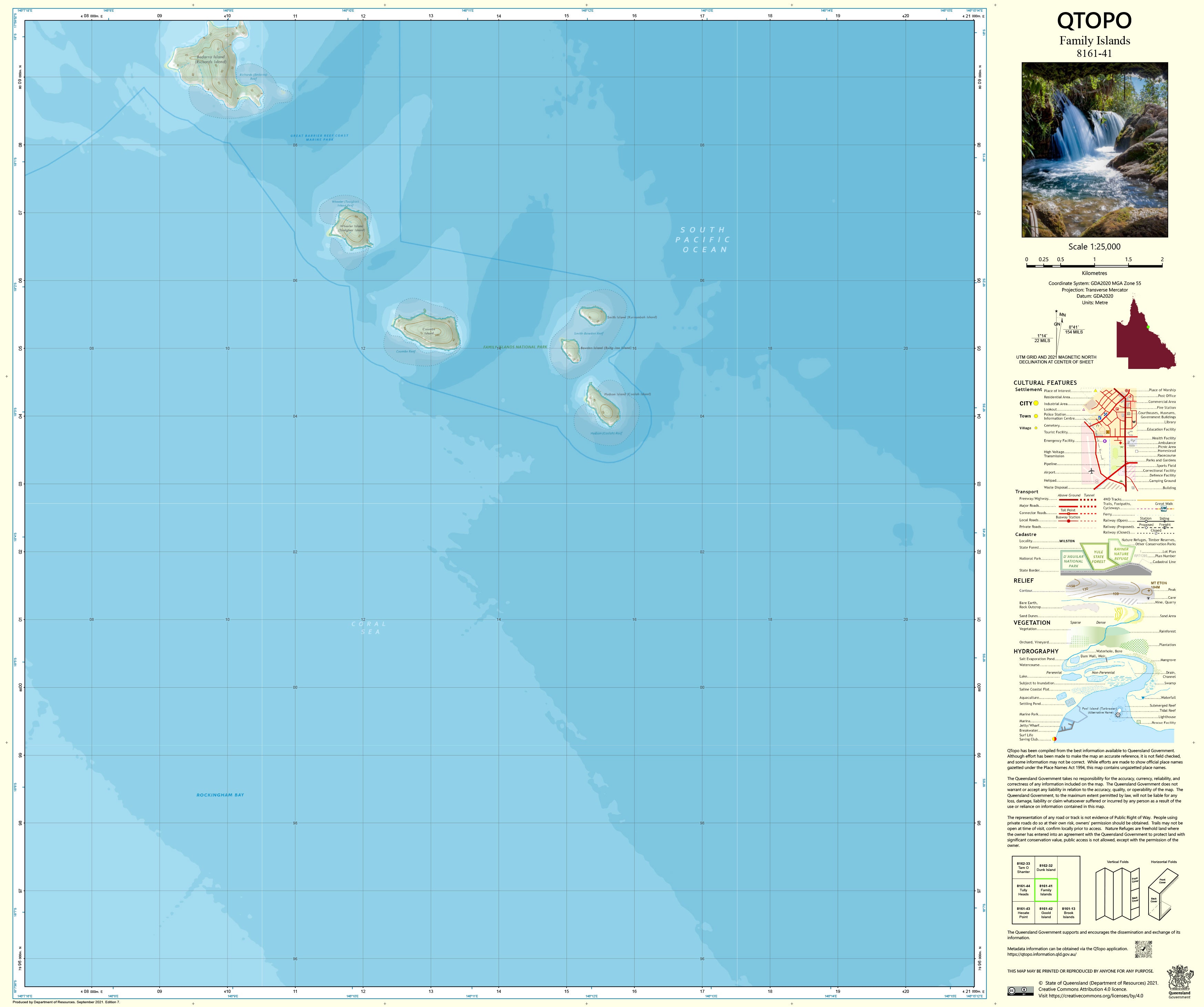 8161-41 Family Ilsands QTopo 1:25,000 | Mapworld