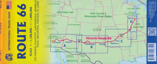 Route 66 Travel Atlas ITMB - Buy Route 66 Atlas – Mapworld