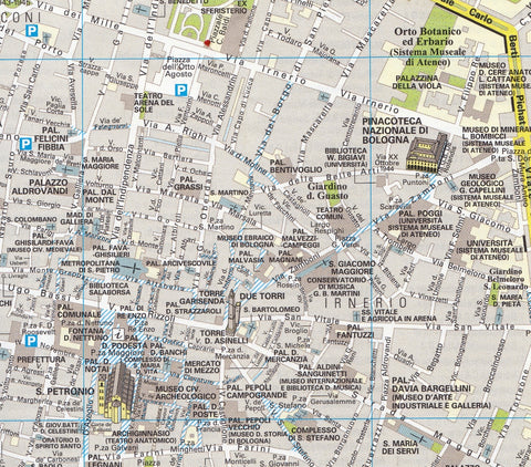 Bologna City Map TCI