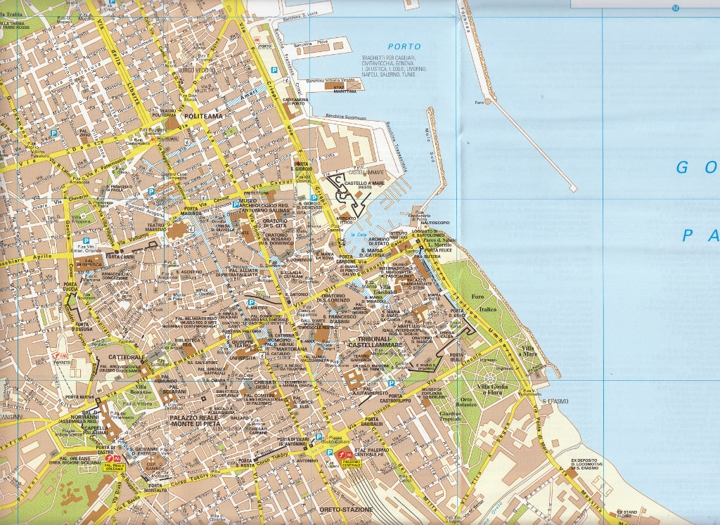 Palermo City Map TCI