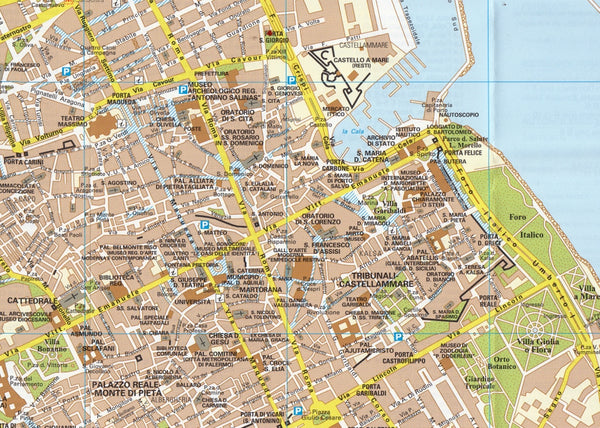 Palermo City Map TCI