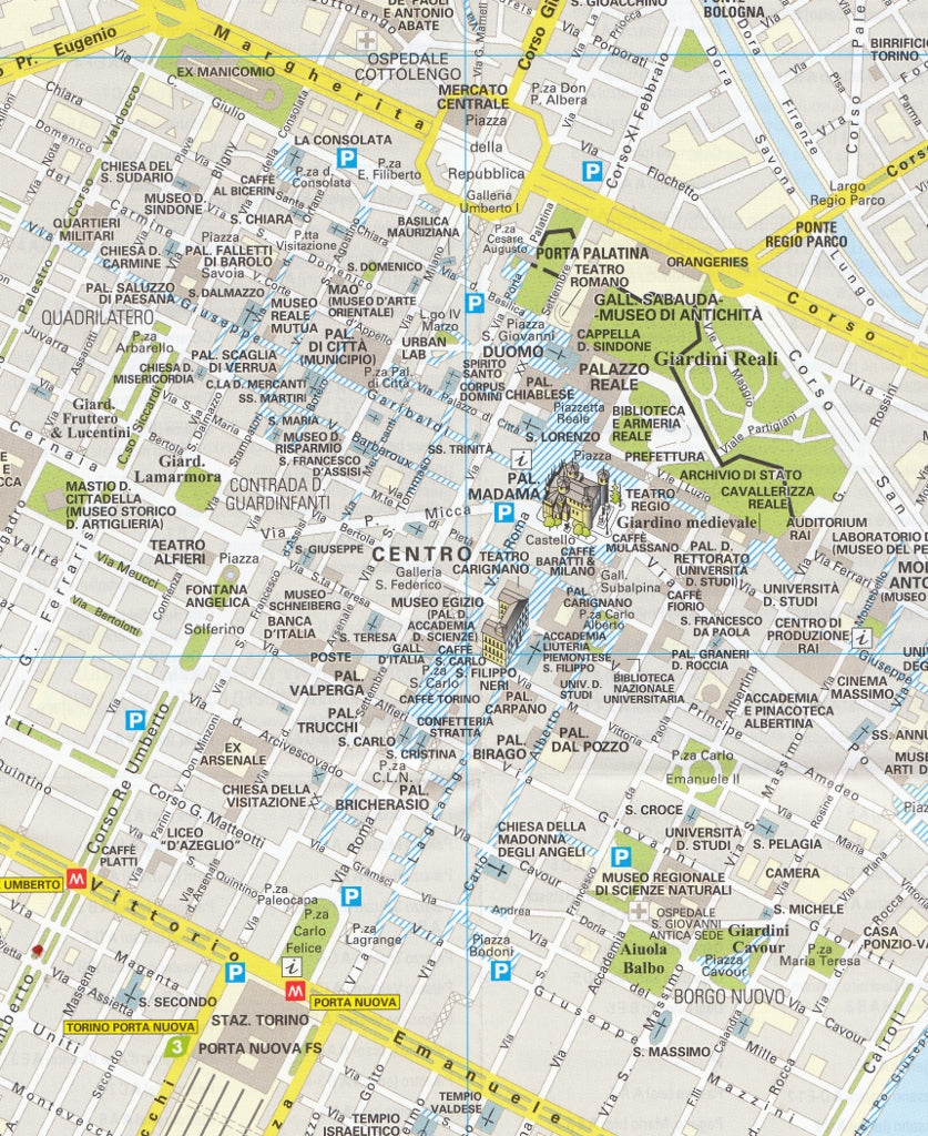 Turin City Map TCI