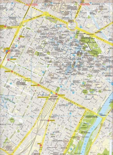 Turin City Map TCI
