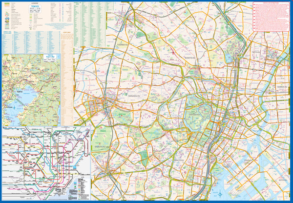 Tokyo ITMB - Japan, Buy Maps of Tokyo - Mapworld