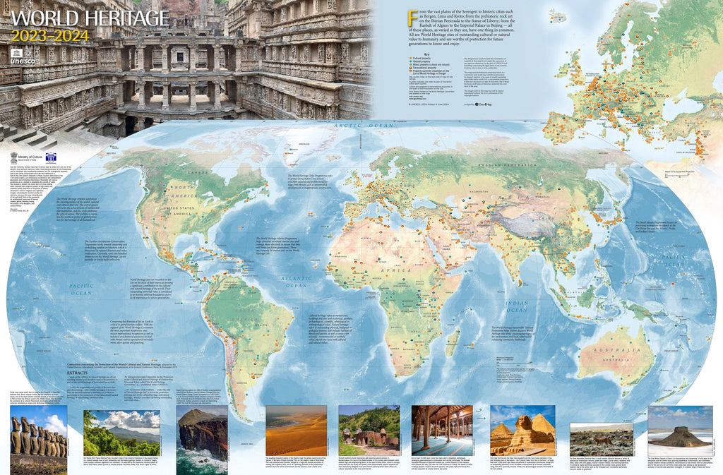 UNESCO World Heritage Sites Map | Mapworld