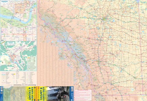 Calgary & Alberta South Map – ITM | Mapworld