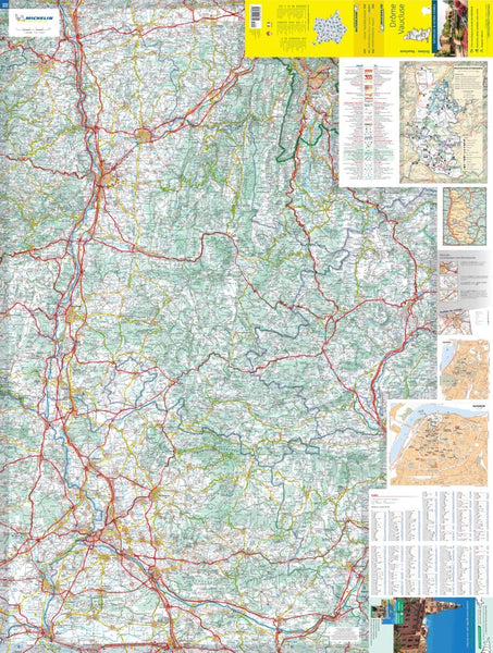 France Drôme / Vaucluse Michelin Map 332 - Mapworld
