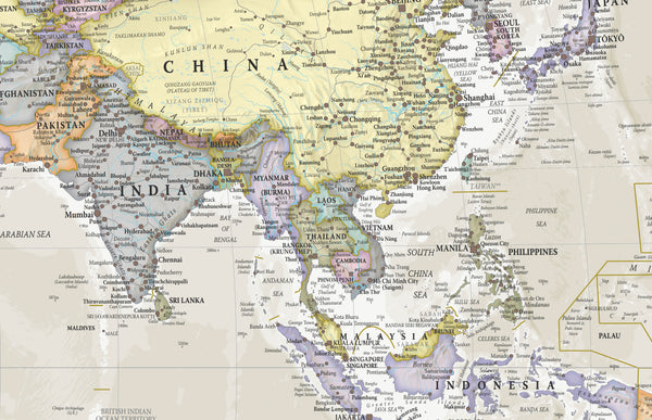 Classic Maps International World Map | Shop Mapworld