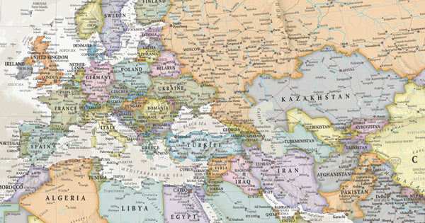 Classic Maps International World Map | Shop Mapworld