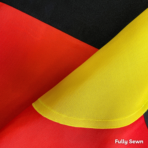 Buy Aboriginal Flag (fully sewn) 900 x 450mm - Mapworld