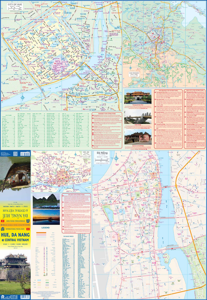 Hue & Central Vietnam ITMB, Buy Map of Hue and Central Vietnam - Mapworld