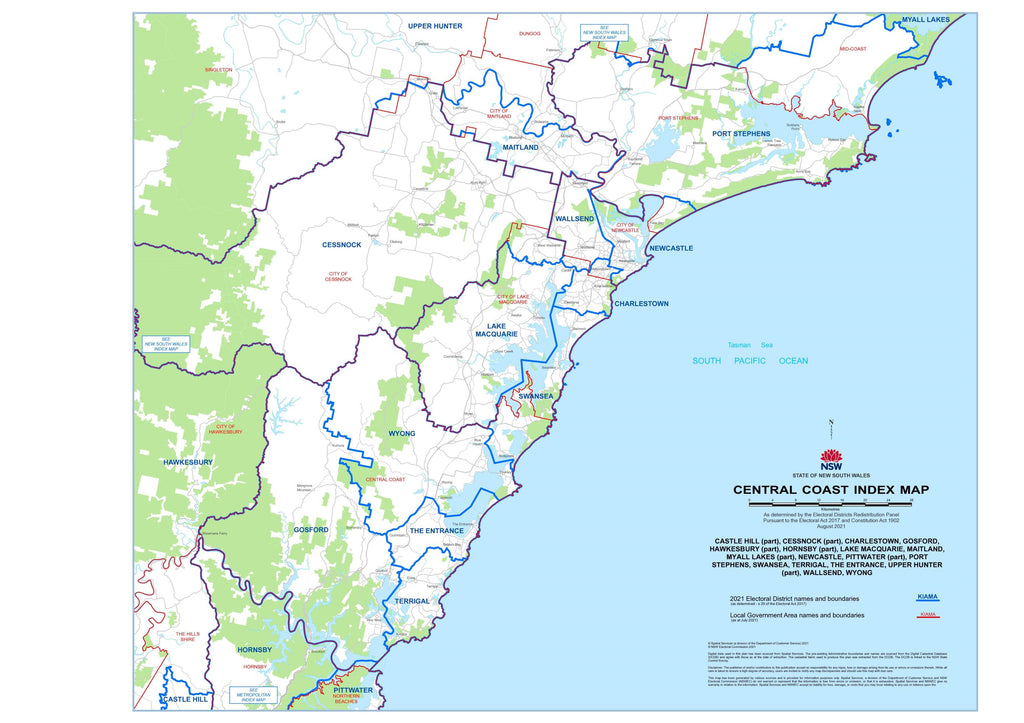 New South Wales Electoral Divisions and Local Government Areas Map ... New South Wales Electoral Divisions and Local Government Areas Map ...