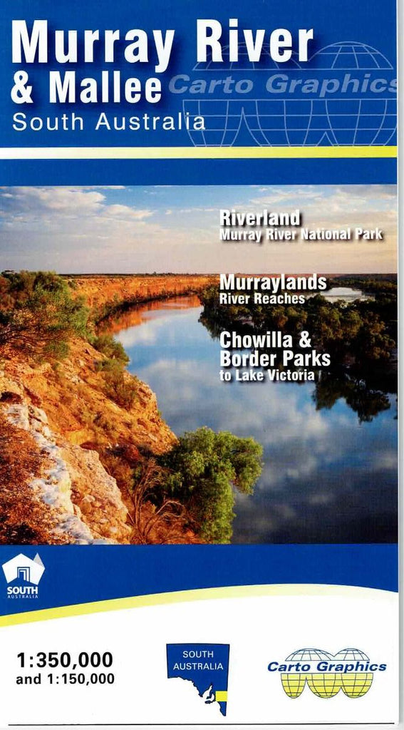 Murray River & Mallee Map Carto Graphics