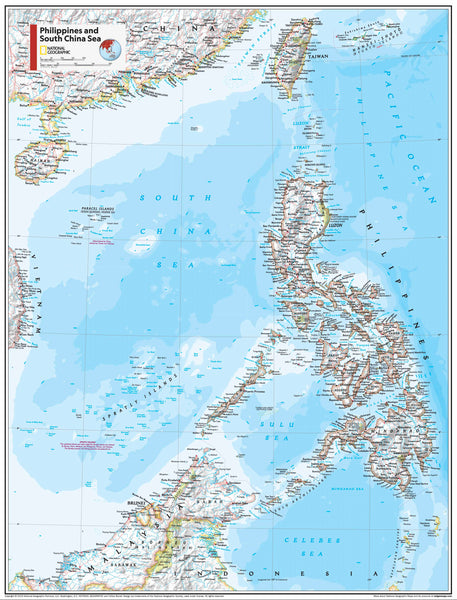Philippines & South China Sea Atlas of the World, 11th Edition, Nation