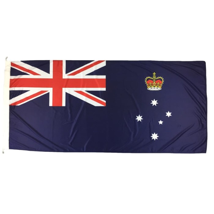 Victoria State Flag (woven) 1800 x 900mm