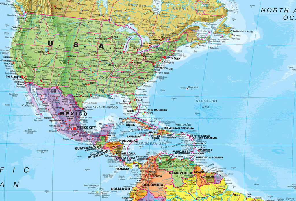 World 1:20 million Wall Map | Mapworld