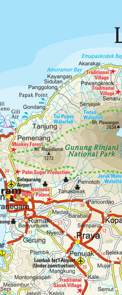 Lesser Sunda Islands Folded Map Reise | Mapworld