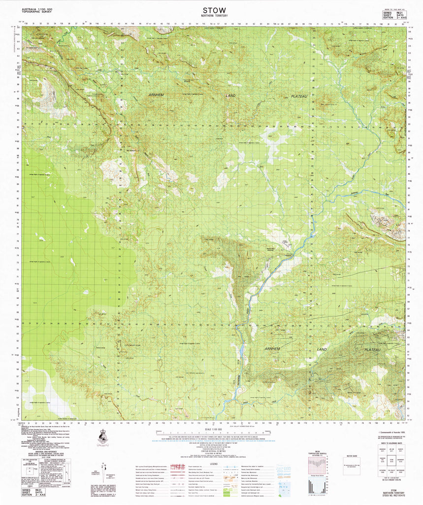 Buy 5470 Stow 1:100k Topographic Map