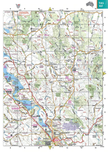 Buy Australia Handy Atlas Spiral Bound, Mapworld
