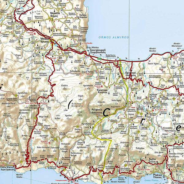 Crete National Geographic Adventure Map, Buy Map of Crete - Mapworld