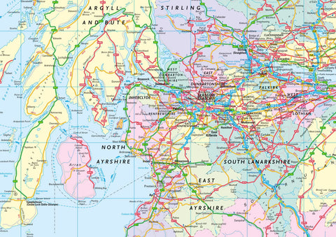 Britain Collins Buy Map of Britain -Mapworld