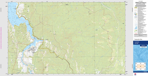 Talbingo 8526-1N NSW 1:25k Topographic Map | Shop Mapworld