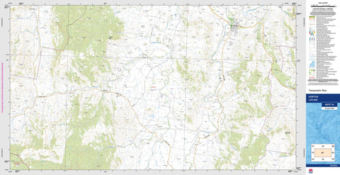 Horton 8937-1S NSW 1:25k Topographic Map | Shop Mapworld