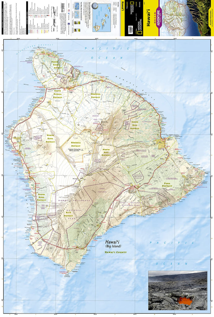 Hawaii Folded Map – National Geographic | Mapworld