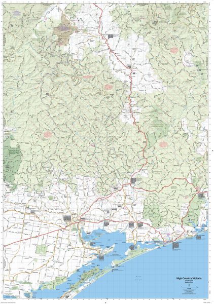 Buy High Country Victoria Hema Map - Mapworld