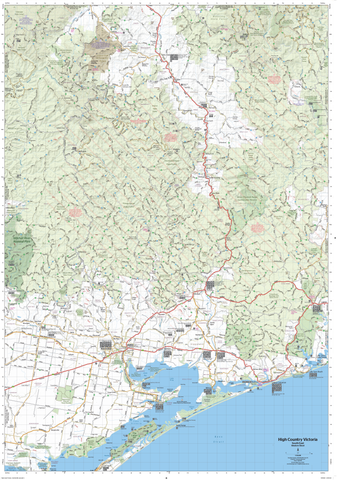 Buy High Country Victoria Hema Map - Mapworld