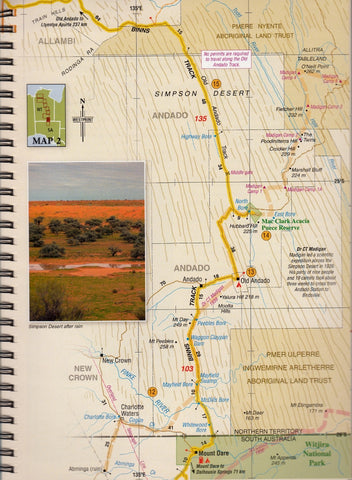 Buy The Beadell Roads Atlas & Guide Westprint - Mapworld