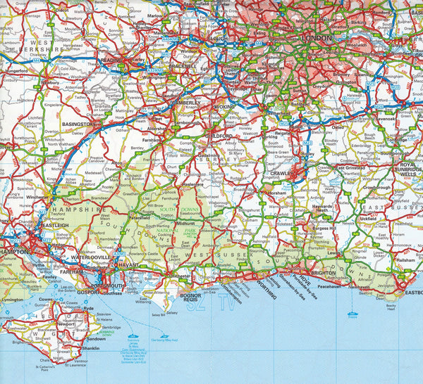 Britain AA Map, Buy Map of Britain - Mapworld