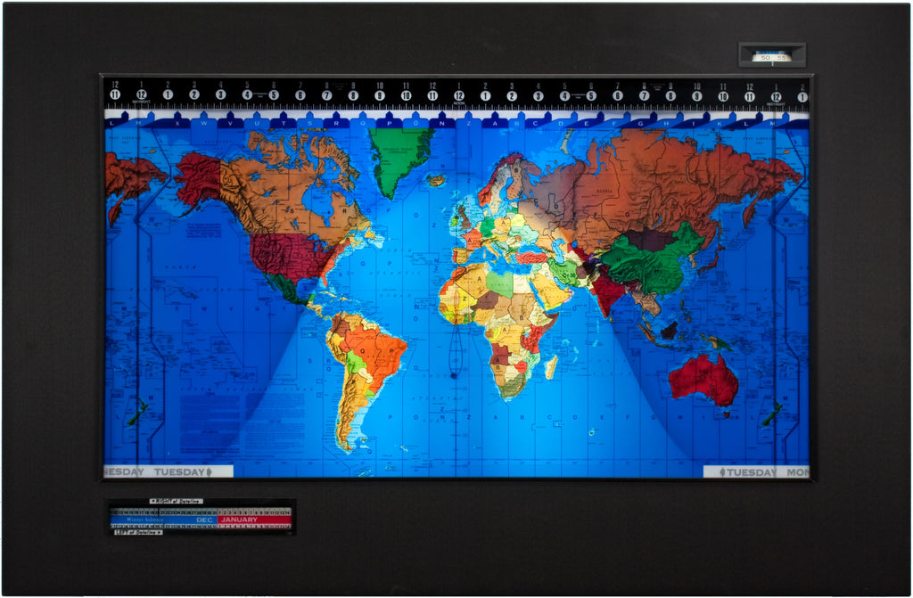 Original Kilburg Geochron - Black Anodized, Buy Black Anodized Geochron ...