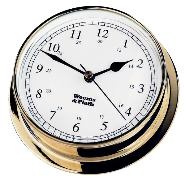 Endurance Brass Clock 125mm, Buy Brass Clock - Mapworld