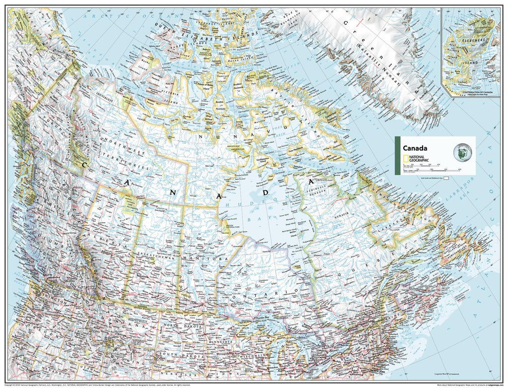 Canada Political Atlas of the World, 11th Edition, National Geographic