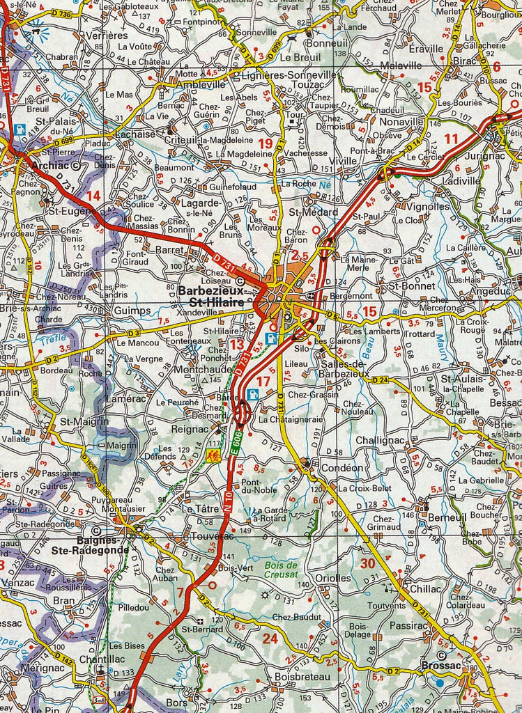 France Road Atlas Michelin, Buy Road Atlas of France - Mapworld