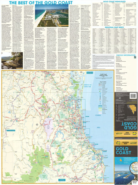 Gold Coast UBD map, Buy map of Gold Coast - Mapworld