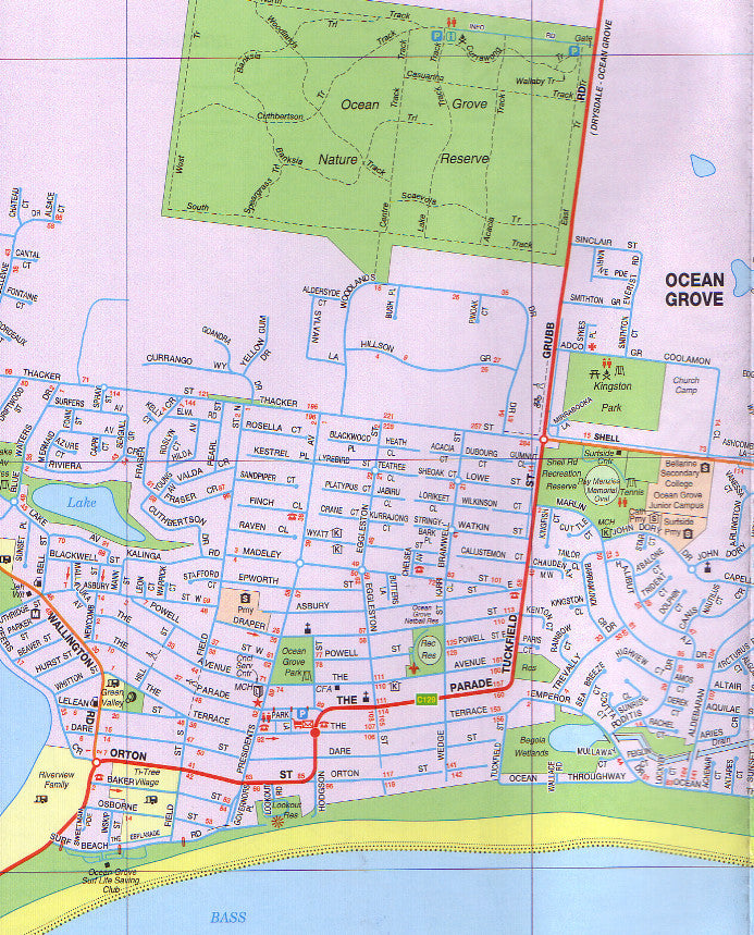 Geelong & Bellarine Peninsula 385 Map – UBD | Mapworld