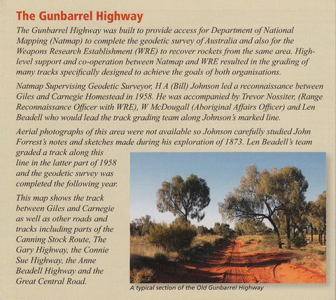 Gunbarrel Highway Westprint, Buy Map of Gunbarrel Highway - Mapworld